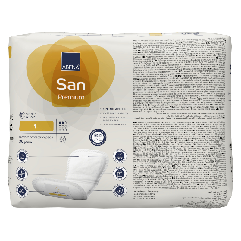 Abena San Premium 1 (10 x 30 Stück) günstig kaufen ...